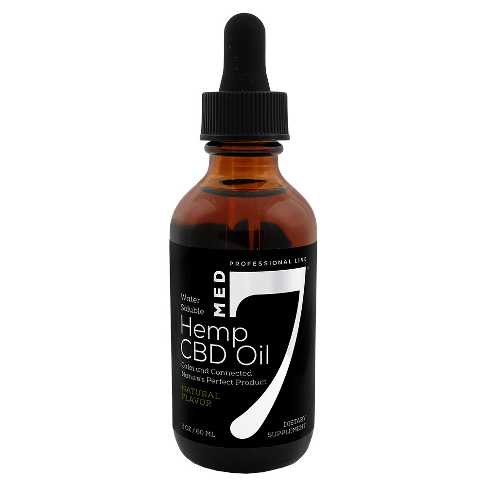 Med 7 Hemp CBD Oil 2oz - Med 7 CBD